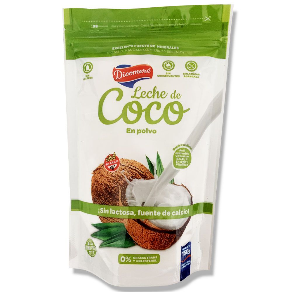 Leche De Coco En Polvo Dicomere - 150 Grs Sin Tacc - MiSer Diet Leche De Coco En Polvo Dicomere - 150 Grs Sin Tacc - MiSer Diet