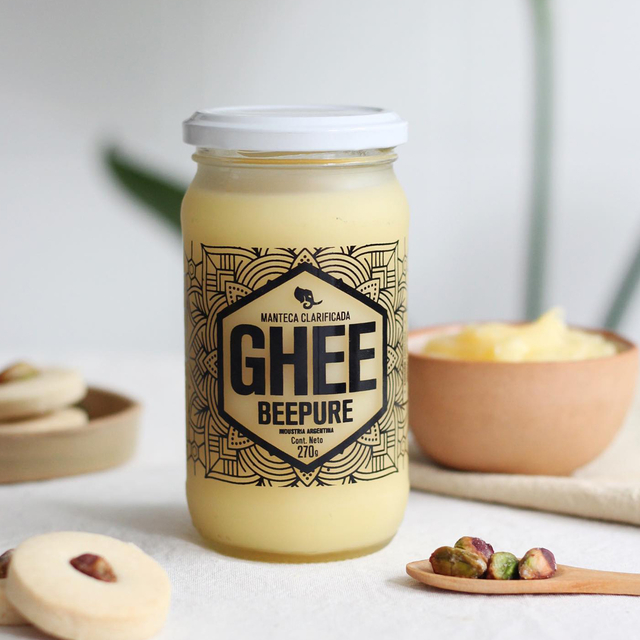 Manteca Clarificada Ghee Beepure - 300 Gr - MiSer Diet